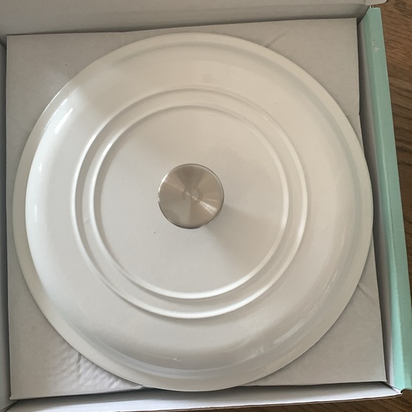 Croton | Kitchen | New Aldi Crofton 37 Qt Cast Iron Braiser Cream ...